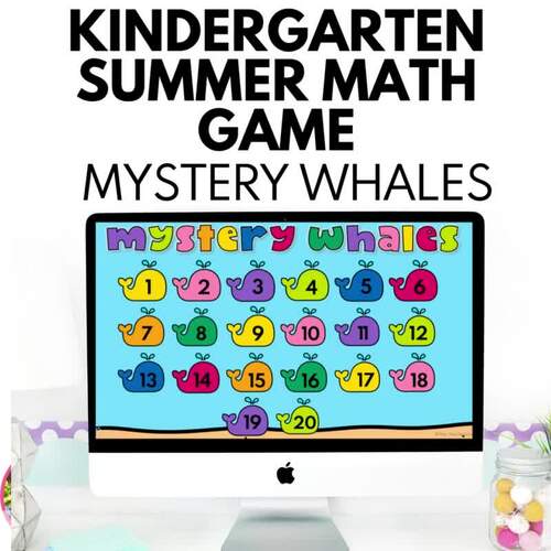 Kindergarten Summer Activities Summer Math Review Game by The Viral Teacher