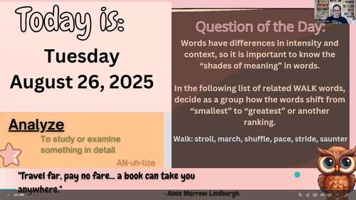 Middle School ELA Science of Reading Bellringers by Lit & Logic | TPT