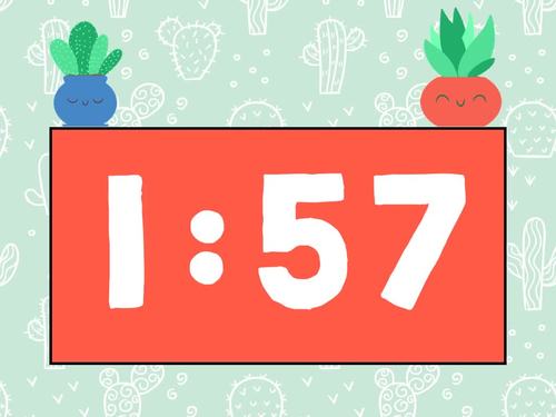 Timers Bundle for Google Slides by Firefly MATH and BILINGUAL Resources