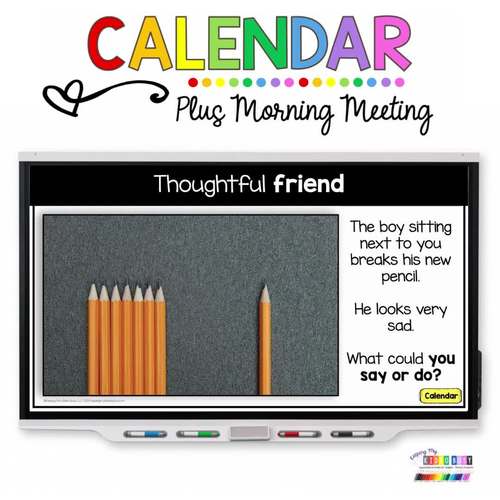 October Digital Calendar | Morning Meeting | Kindergarten Pre-K ...