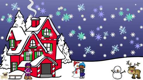 Winter Snowflake Dance Creative Movement by K5 Hidden Peak Education