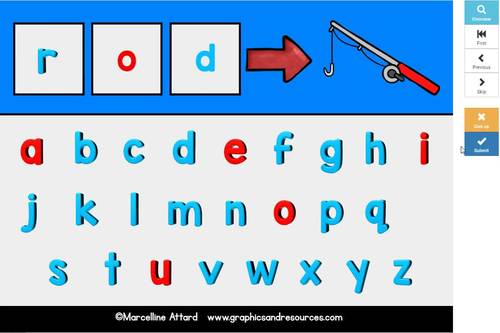 PHONEME SUBSTITUTION MANIPULATION ACTIVITY CVC WORD WORK BOOM CARDS ...