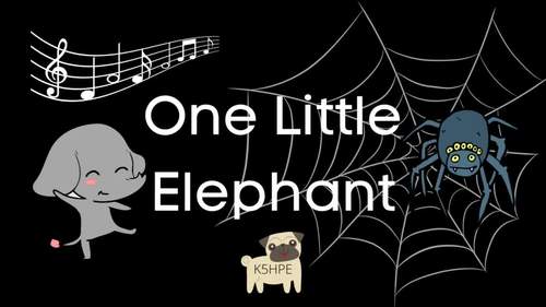 Music: One Little Elephant, Song Lyrics, Children Singing, Vocal Music ...