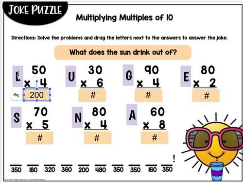 End of Year Math Review with a Twist 3rd Grade DIGITAL ONLY | TPT