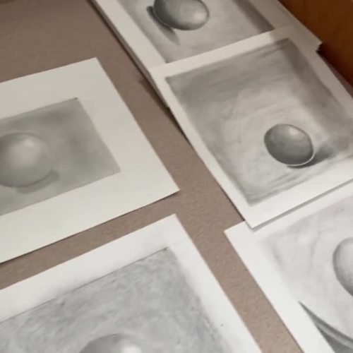 SHADING A SPHERE- middle and high school art lesson by Inside out ART