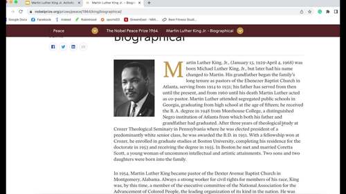 Black History Month Bundle- Instagram Profiles by Lanie's Library