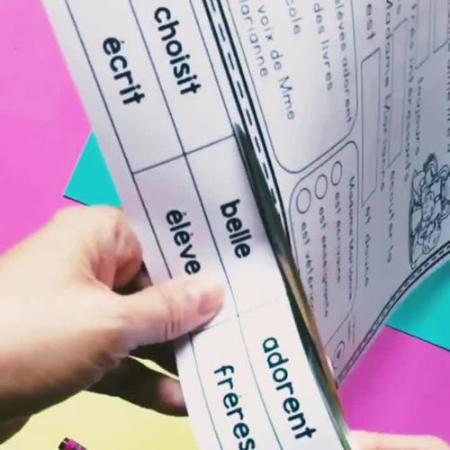 French Back-to-school Reading Comprehension | Compréhension de lecture ...