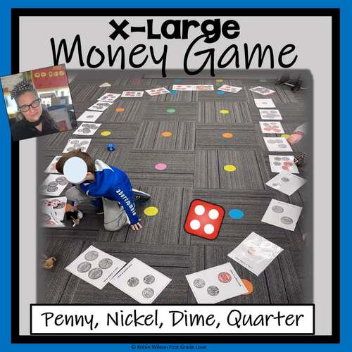 Money Activity Game by Robin Wilson First Grade Love | TPT