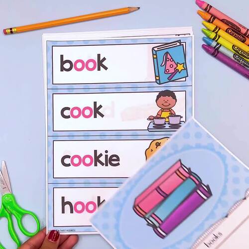 Diphthongs No Prep Phonics Printables Bundle includes au, aw, oy, oo ...