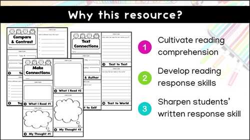 Nonfiction Graphic Organizer Flipbooks, Reading Comprehension, Reading ...