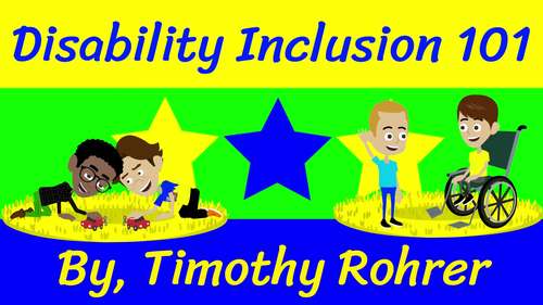 Disability Inclusion 101 video ( Supports SEL) | TPT