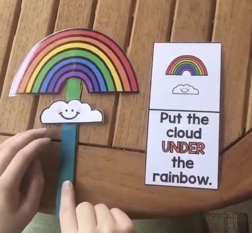 Positional Words: Seasonal Activities for Pre-K, Kindergarten, ELL ...