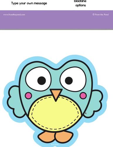 how to draw word owl