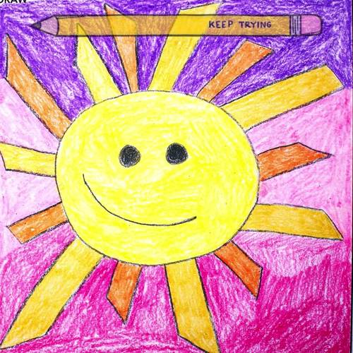 Sky Color Directed Drawing Growth Mindset STEAM Activity by Carly and ...