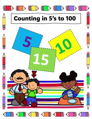 Counting in 5's to 100 reading and writing numbers – skip count | TPT