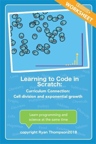 Learn to code in Scratch: Exponential Cell Division by ThompsonTeachingTips