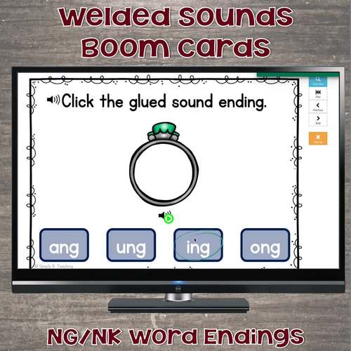 Welded Sounds | Boom Cards by Simply B Teaching | TPT