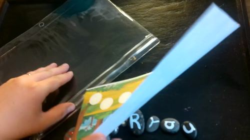 Painted Rock Game Template- Forest Trail Theme by Savorthemomlife