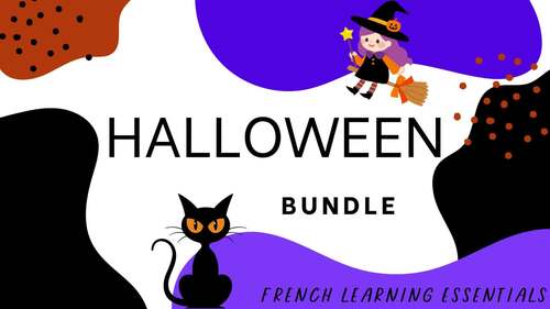 Halloween Bundle | Worksheets | Games | Colouring pages | Exercices | Jeux