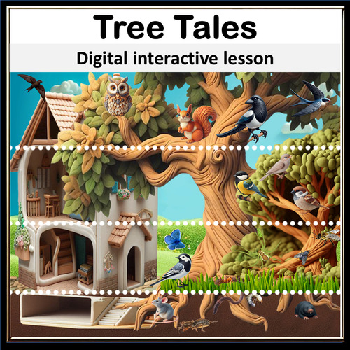 Tree Life Cycle & Habitats | Interactive Science Lesson with Creative Tasks