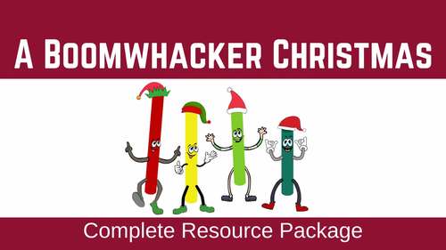 EASY Christmas Boomwhackers Song Package with Boomwhacker Play Along Video