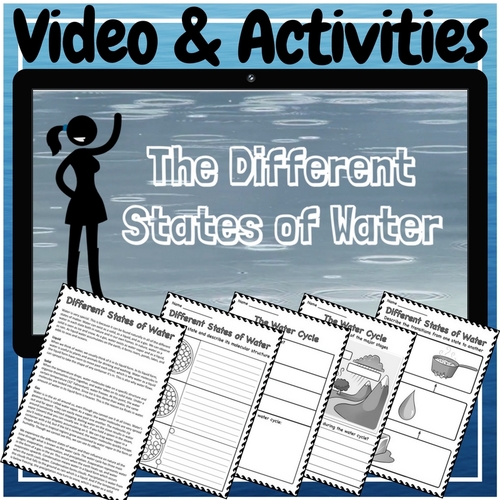 States of Matter and the Water Cycle Video and Activities Kit! | TPT