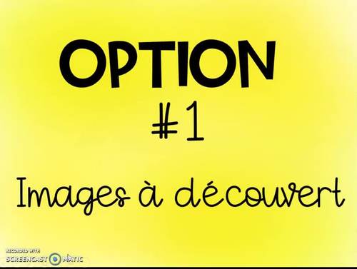 French Back to School Icebreaker | Rentrée scolaire - Activité brise-glace