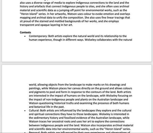 Artists Case Studies Research Breakdown by Miss L's Class | TPT