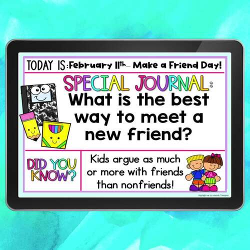 Journal Prompts - Morning Journal Prompts - Google Slides BUNDLE