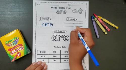 Premier Dolch 52 Sight Word Worksheets 156 pages! by Miss Synthia