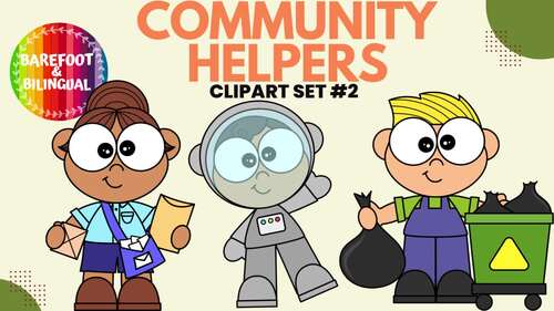 Community Helpers Clipart Set 2 of 4 | Social Studies Clipart | Career Day
