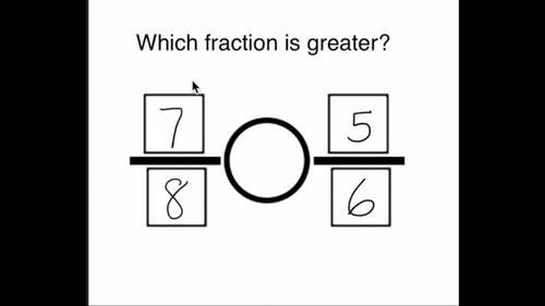 Compare Fractions Butterfly Graphic Organizer by Teacher Sean | TPT
