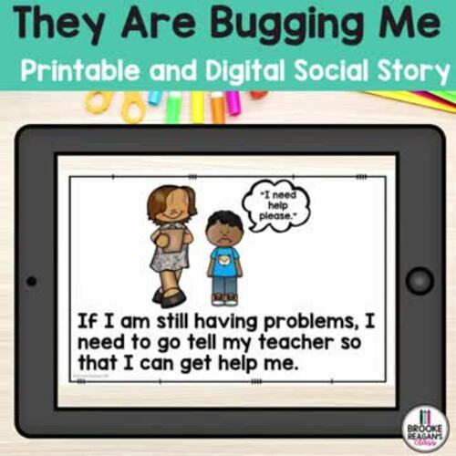 Social Story: They Are Bugging Me - Strategies When Annoyed By Others
