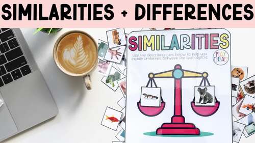 Similarities & Differences Activity for Speech Therapy by Play Therapy ...