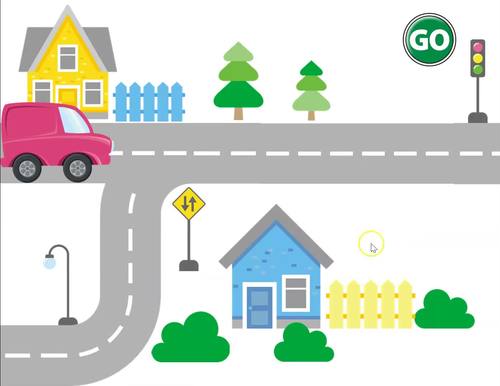 Ready Set Go Interactive Speech Therapy Activity for Zoom Meetings