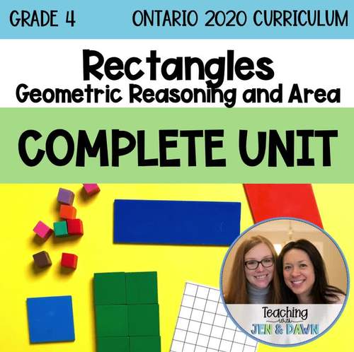 Grade 4 Spatial Sense Unit - Ontario 2020 Math - PDF and Slides | TpT