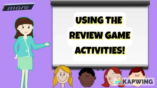 Fortnite Style Editable Review Game #4 Football - Test Prep Math ELA ...