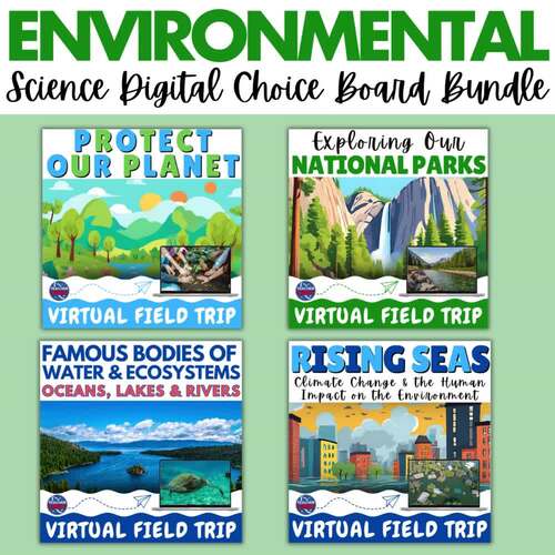 Earth Day Virtual Field Trip Bundle Environmental Science National ...