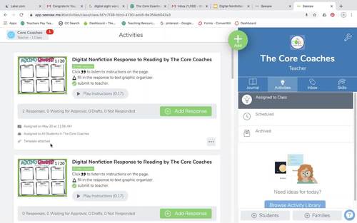 Digital Reading Center - Digital Nonfiction Center for first and second ...