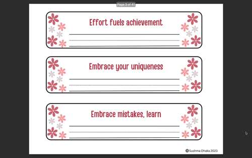 Name Tags / Name Label for Preschoolers - 2nd Grade by Worksheets by Sush