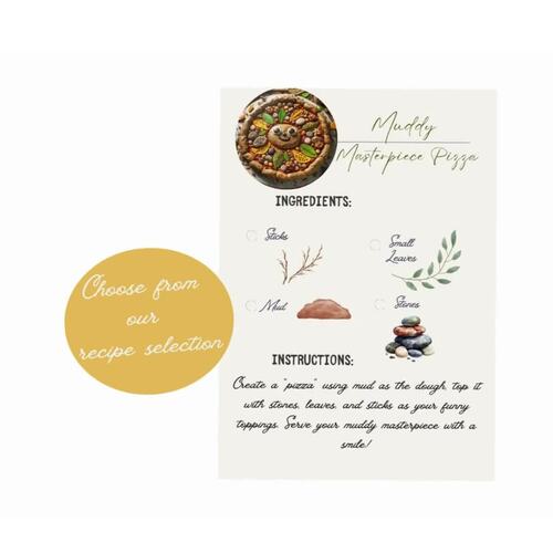 Nature Play | Printable Mud Kitchen Recipe Cards , Outdoor School and ...