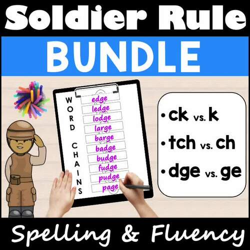 Orton Gillingham Spelling Generalizations BUNDLE CK CH DGE | Spelling ...