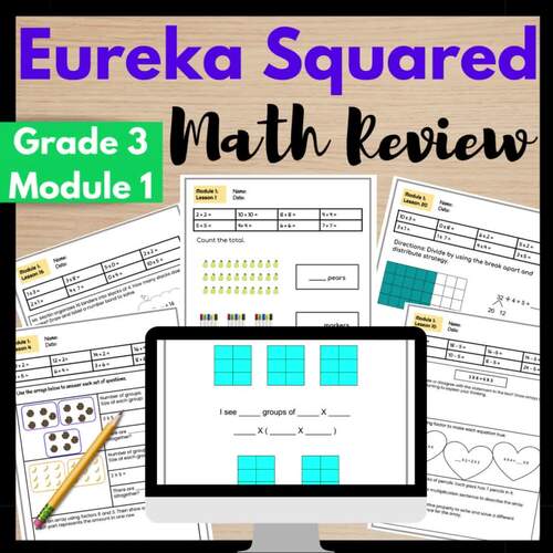 {Eureka} SQUARED Math Grade 3 Module 1 Review Packet Back to School