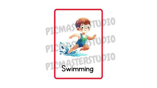 Sports Fun Flashcards for Kids Exciting Way to Learn and Play Discover ...