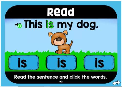 Sight Words ‘IS’ Boom Cards™ – Digital Task Cards | Distance Learning