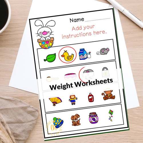 Easter Math Worksheets Kindergarten by Teacher Planning Resources