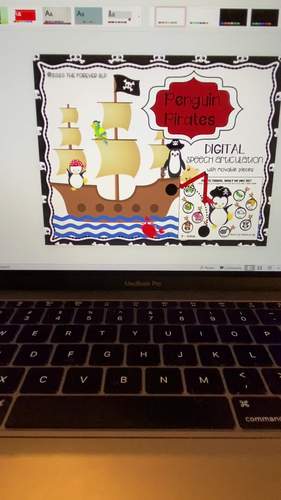 Penguin Pirate Articulation by THE FOREVER SLP | TPT