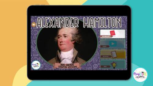 Alexander Hamilton Digital Biography History Activity, Video Lesson & Quiz