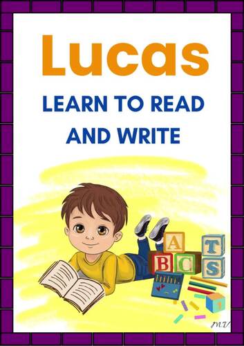 Lucas Learn to read and write by Estherleny Vargas | TPT