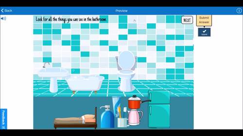 Association (Object Location): Inside the House Boom Cards™ by Mau SLP